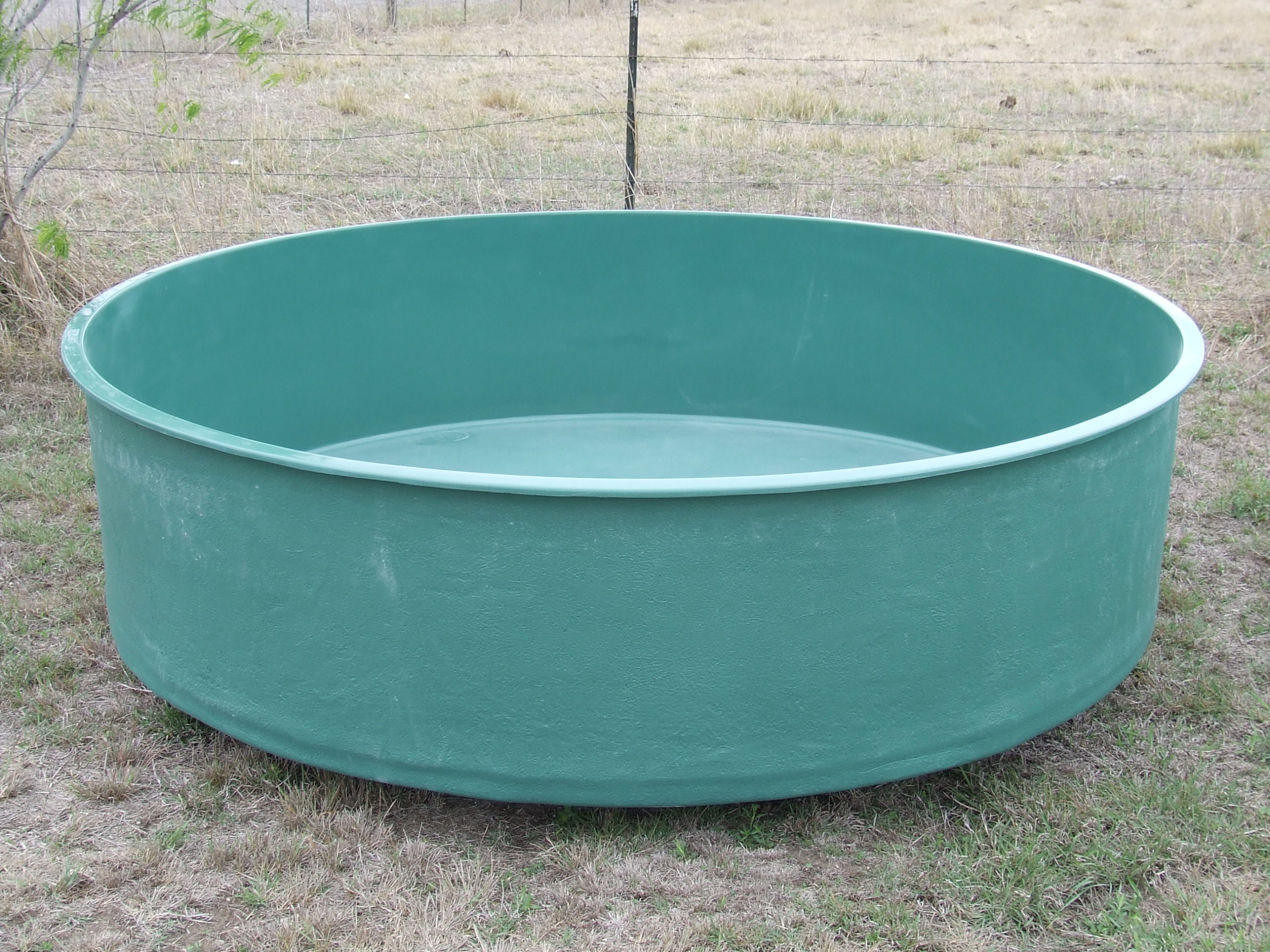 735 gal. Round Fiberglass Tank with Flat Bottom - Hydro Composites, LLC