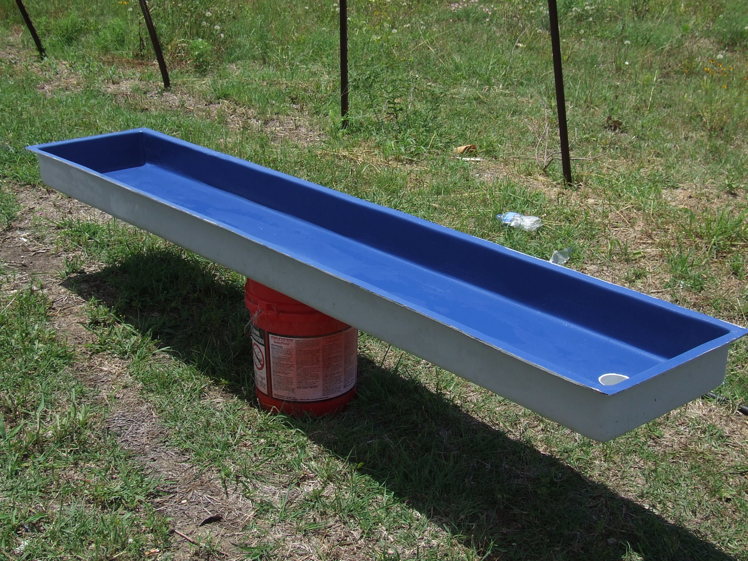 35 gal. Rectangular Fiberglass Tray - Hydro Composites, LLC