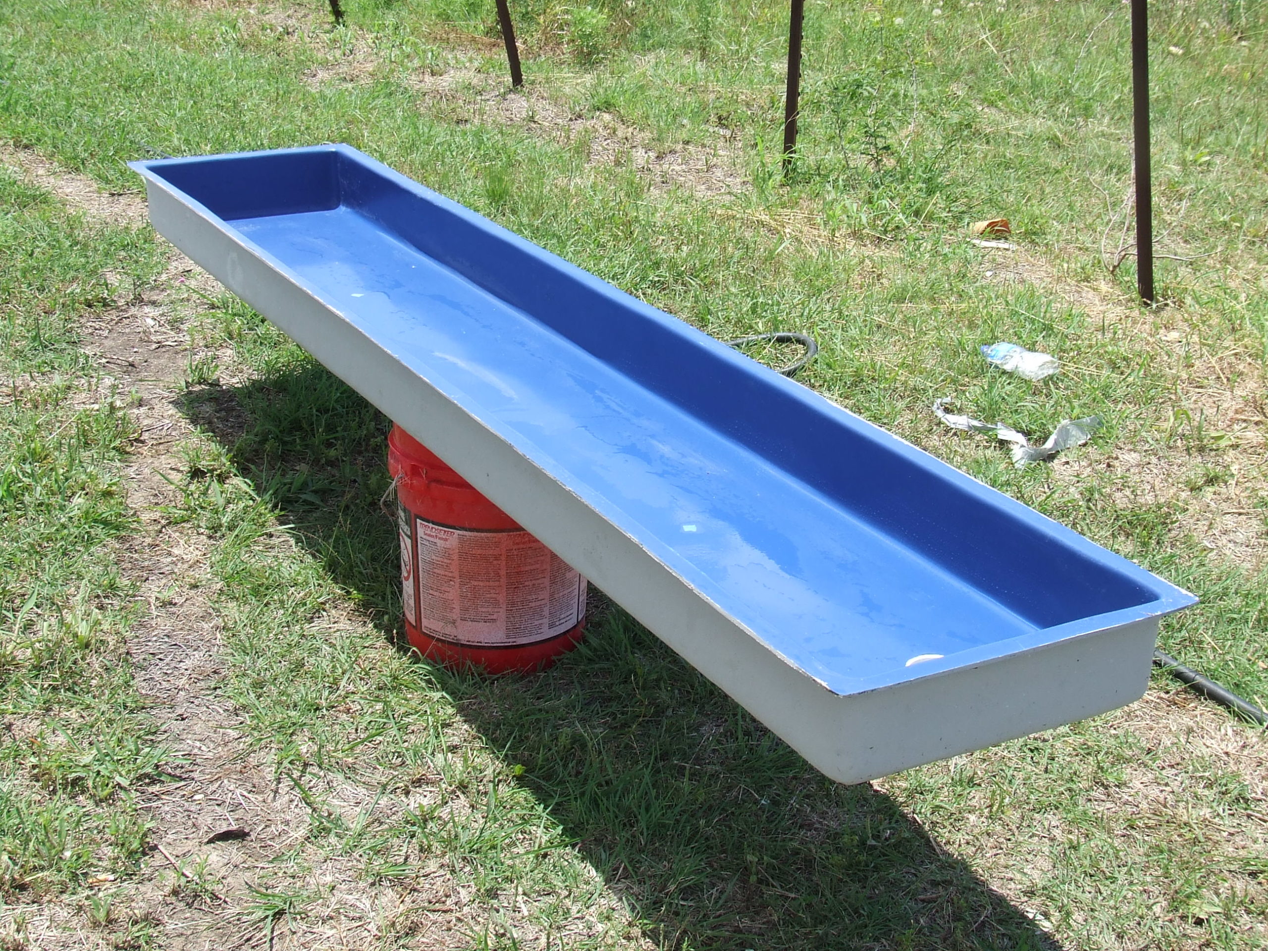 35 gal. Rectangular Fiberglass Tray - Hydro Composites, LLC
