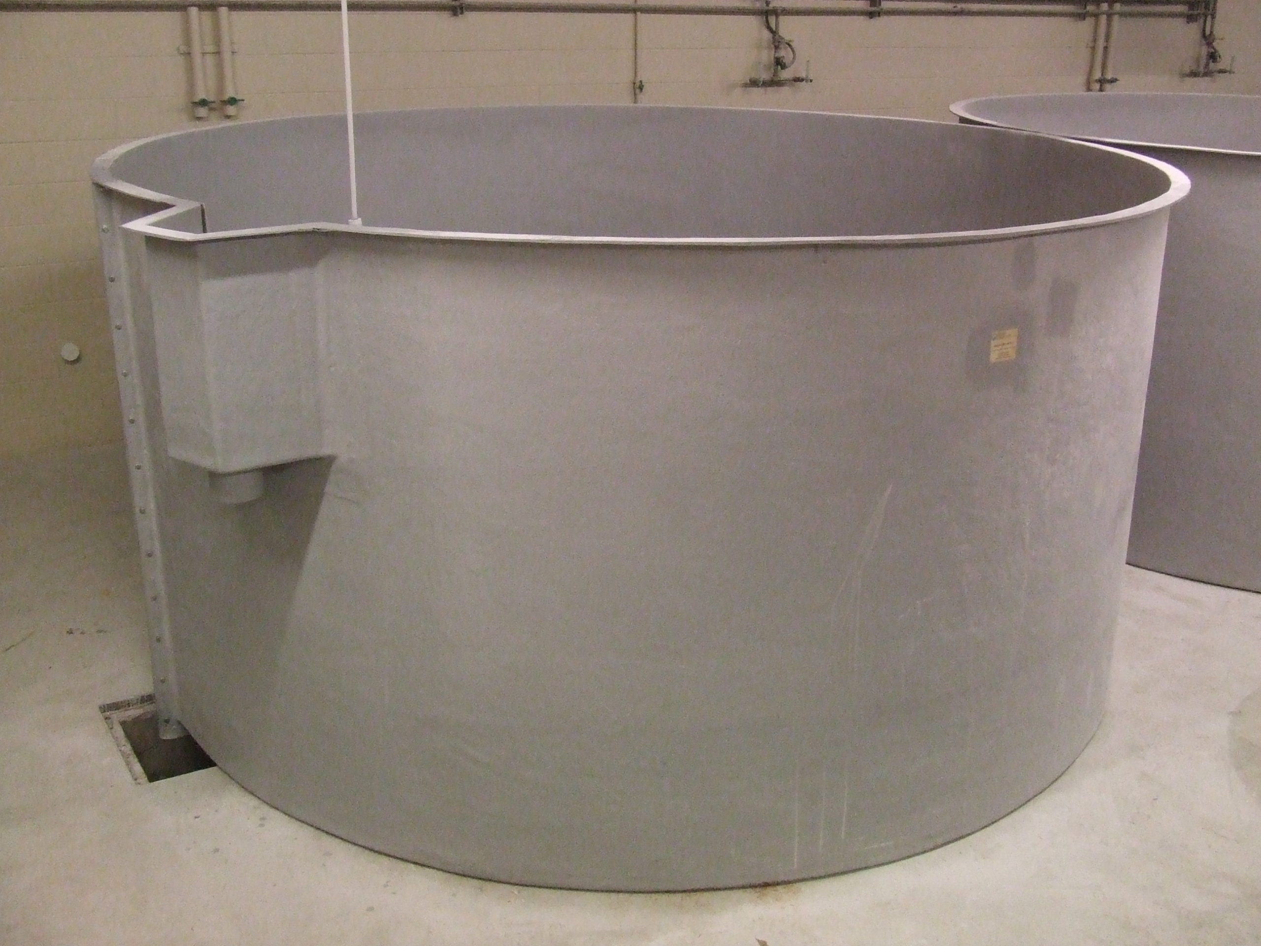 5,075 gal. Round Fiberglass Tank with Flat Bottom - Hydro Composites, LLC