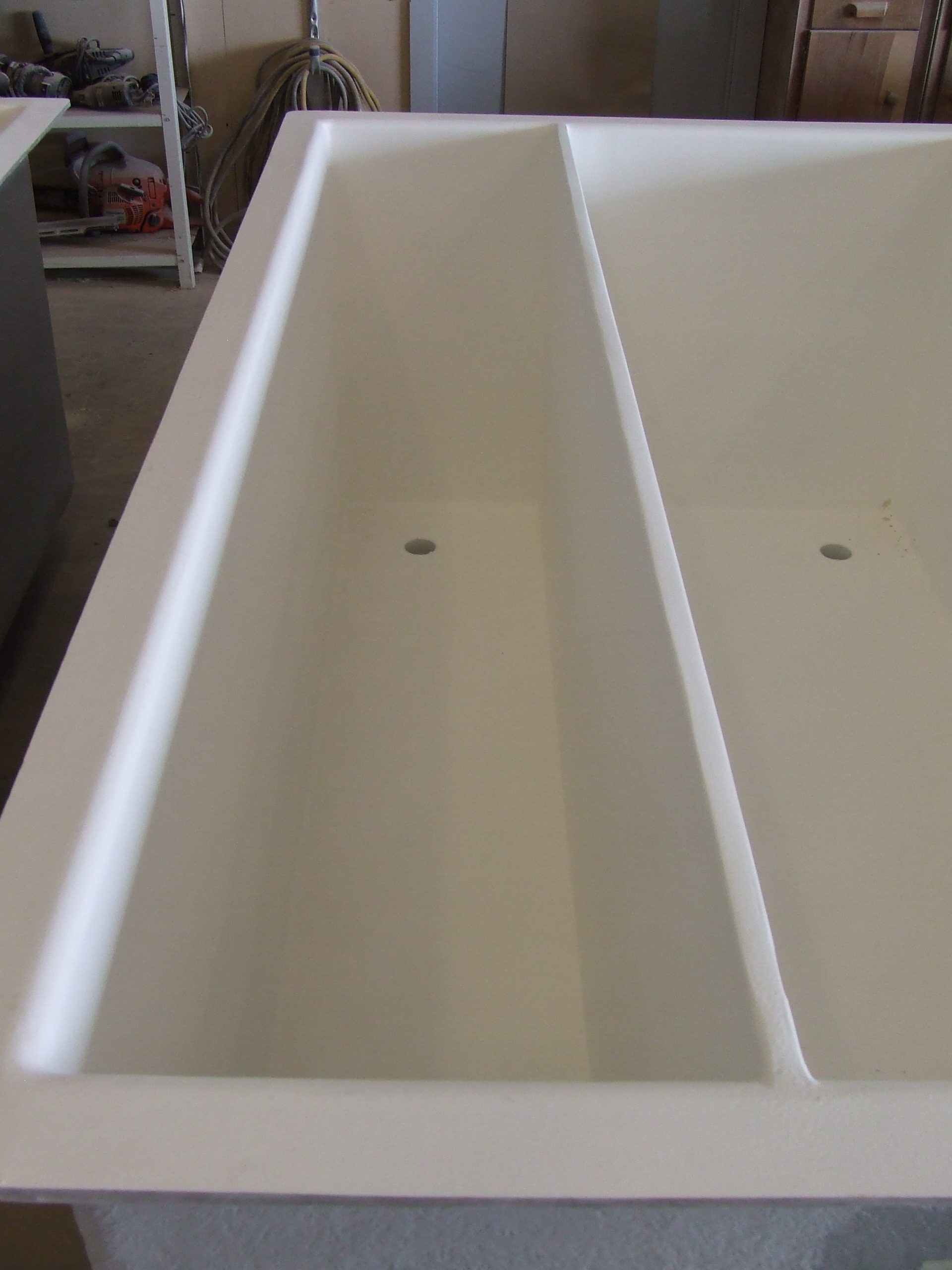445 gal. Rectangular Fiberglass Tank - Hydro Composites, LLC