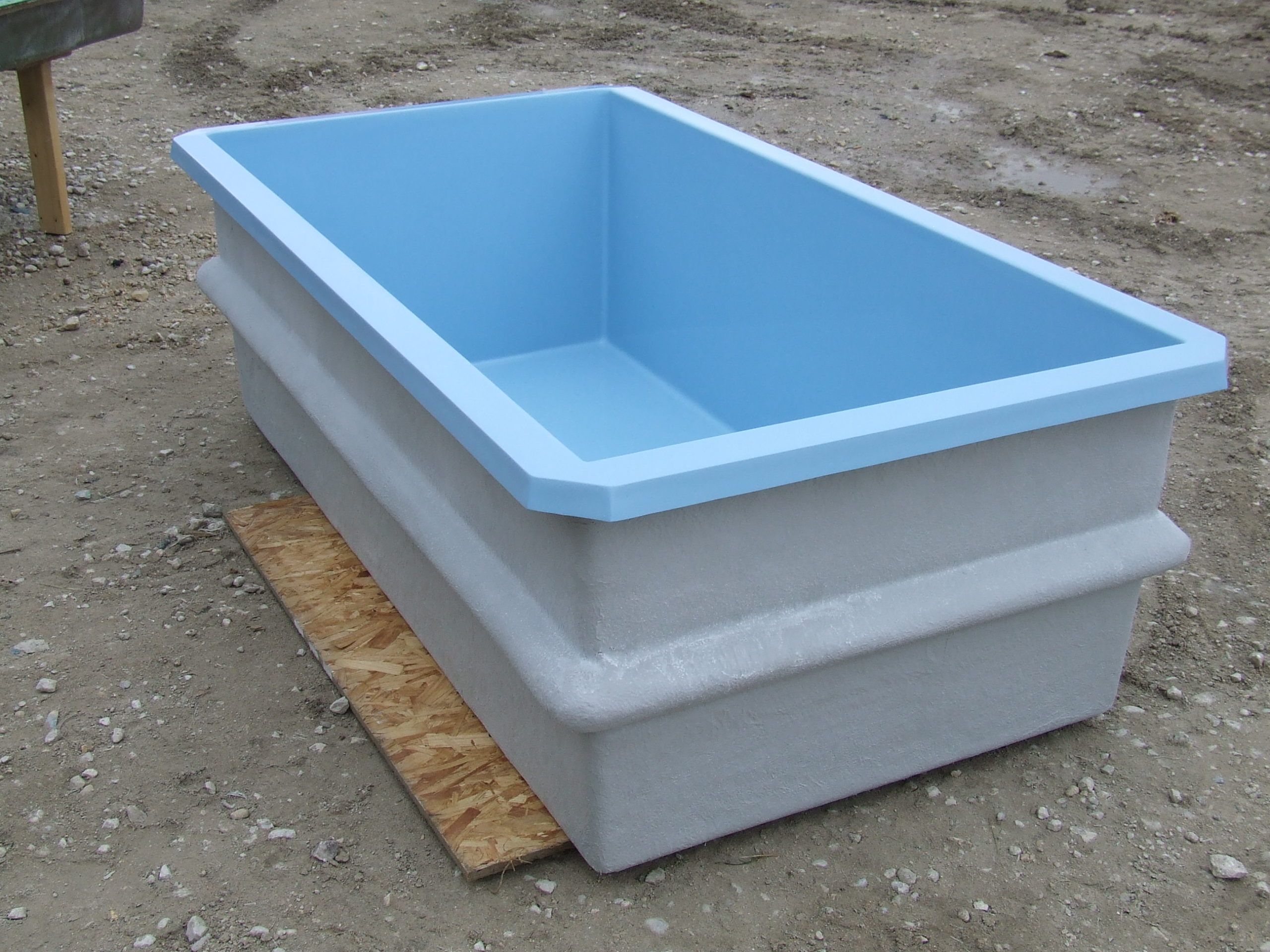269 gal. Rectangular Fiberglass Tank - Hydro Composites, LLC