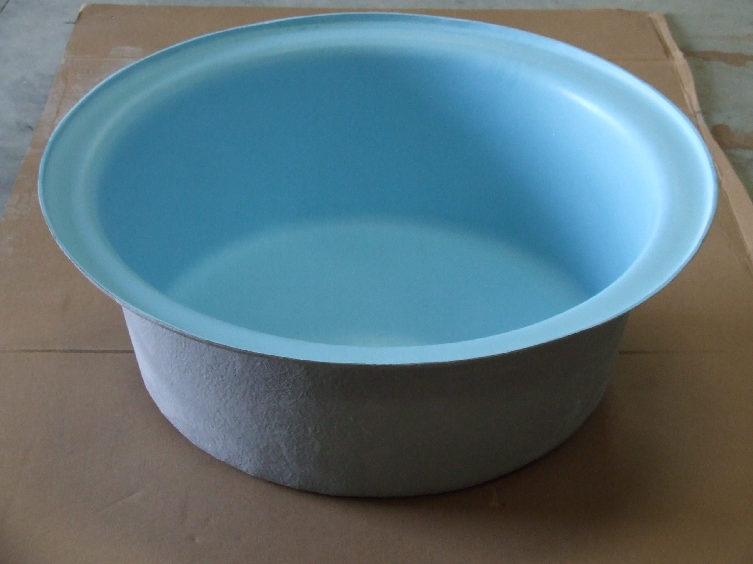 33 gal. Round Fiberglass Tank with Flat Bottom - Hydro Composites, LLC