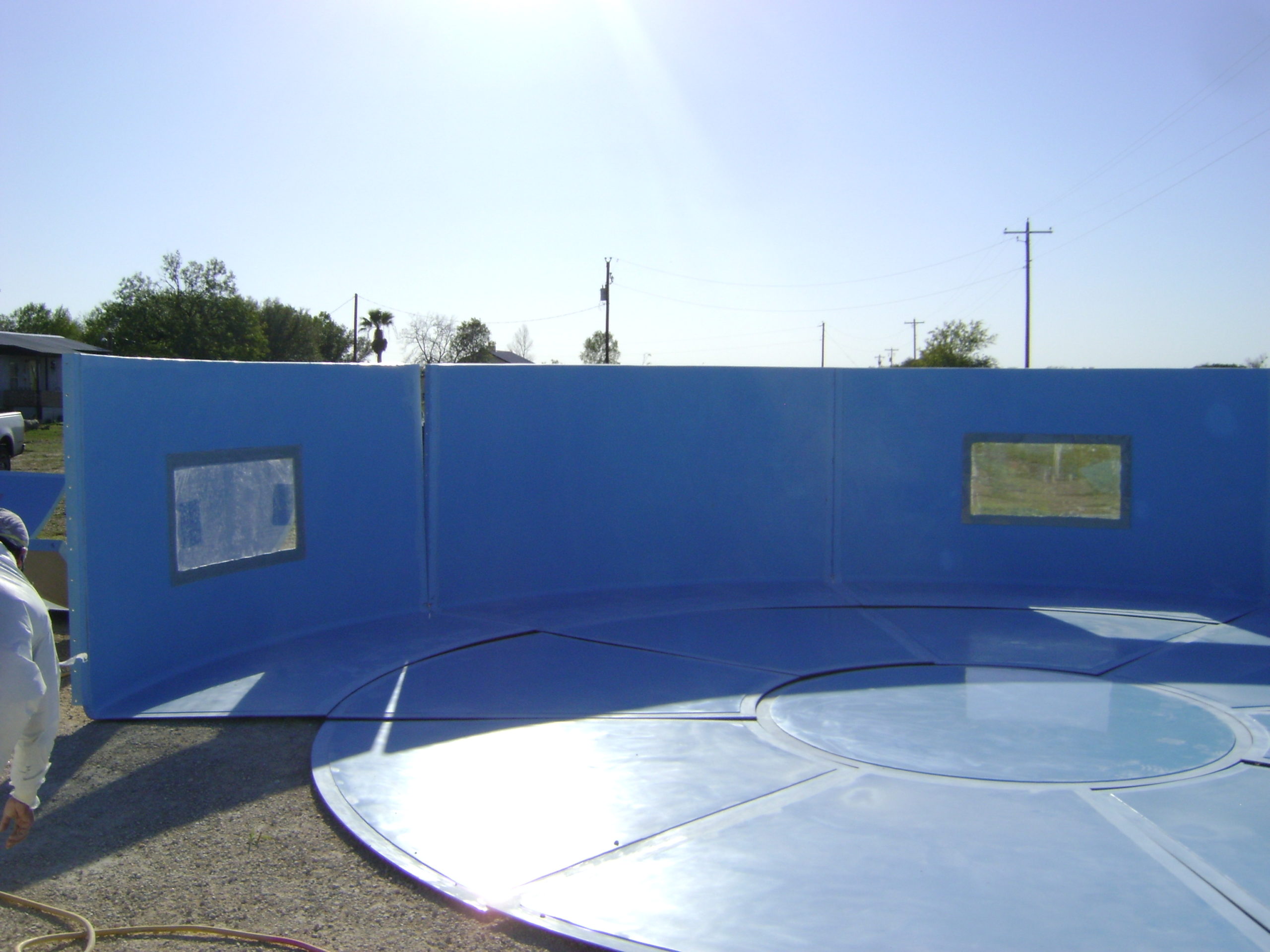 31,725 gal. Fiberglass Panel Tank - Hydro Composites, LLC