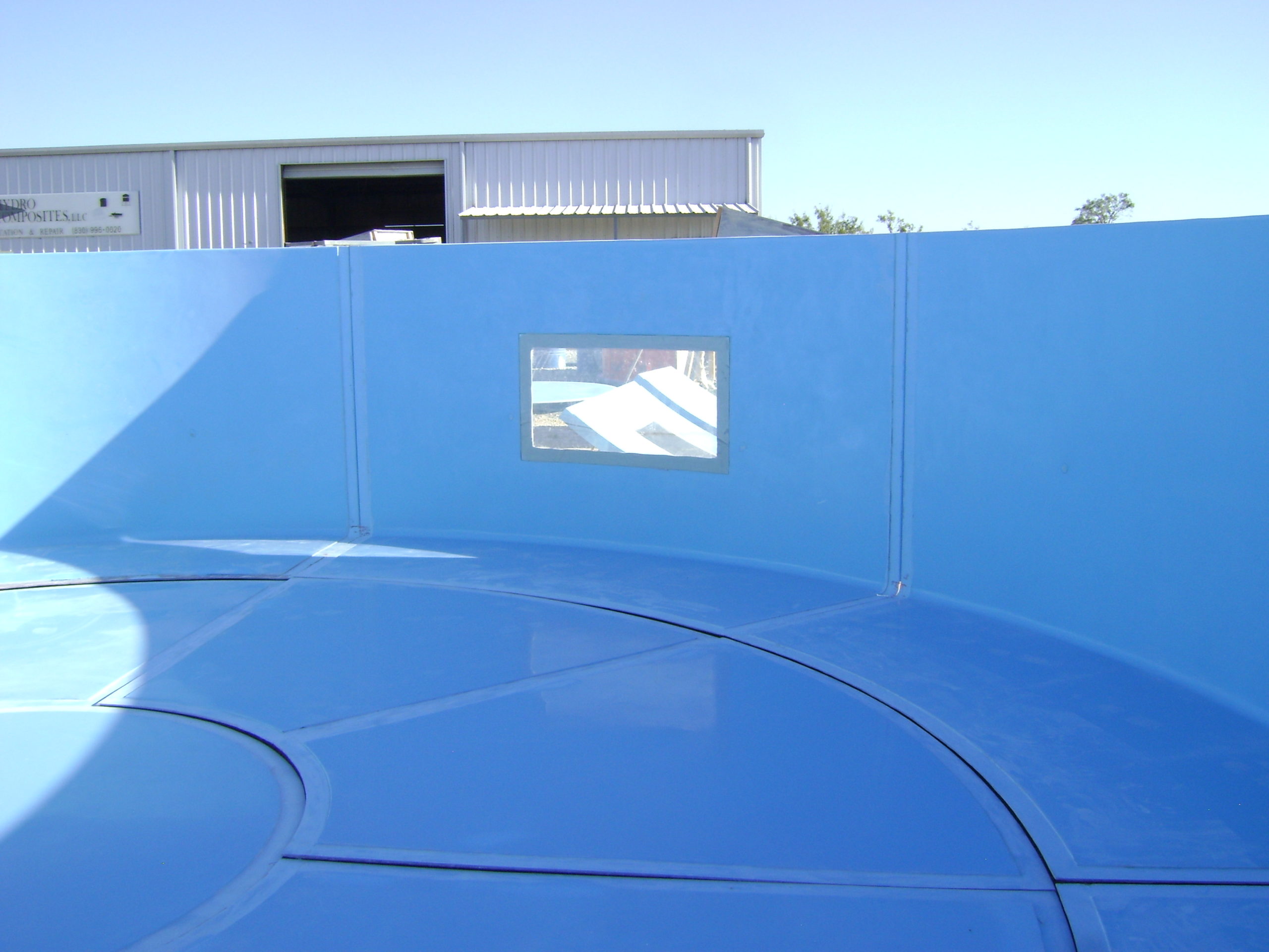 31,725 gal. Fiberglass Panel Tank - Hydro Composites, LLC