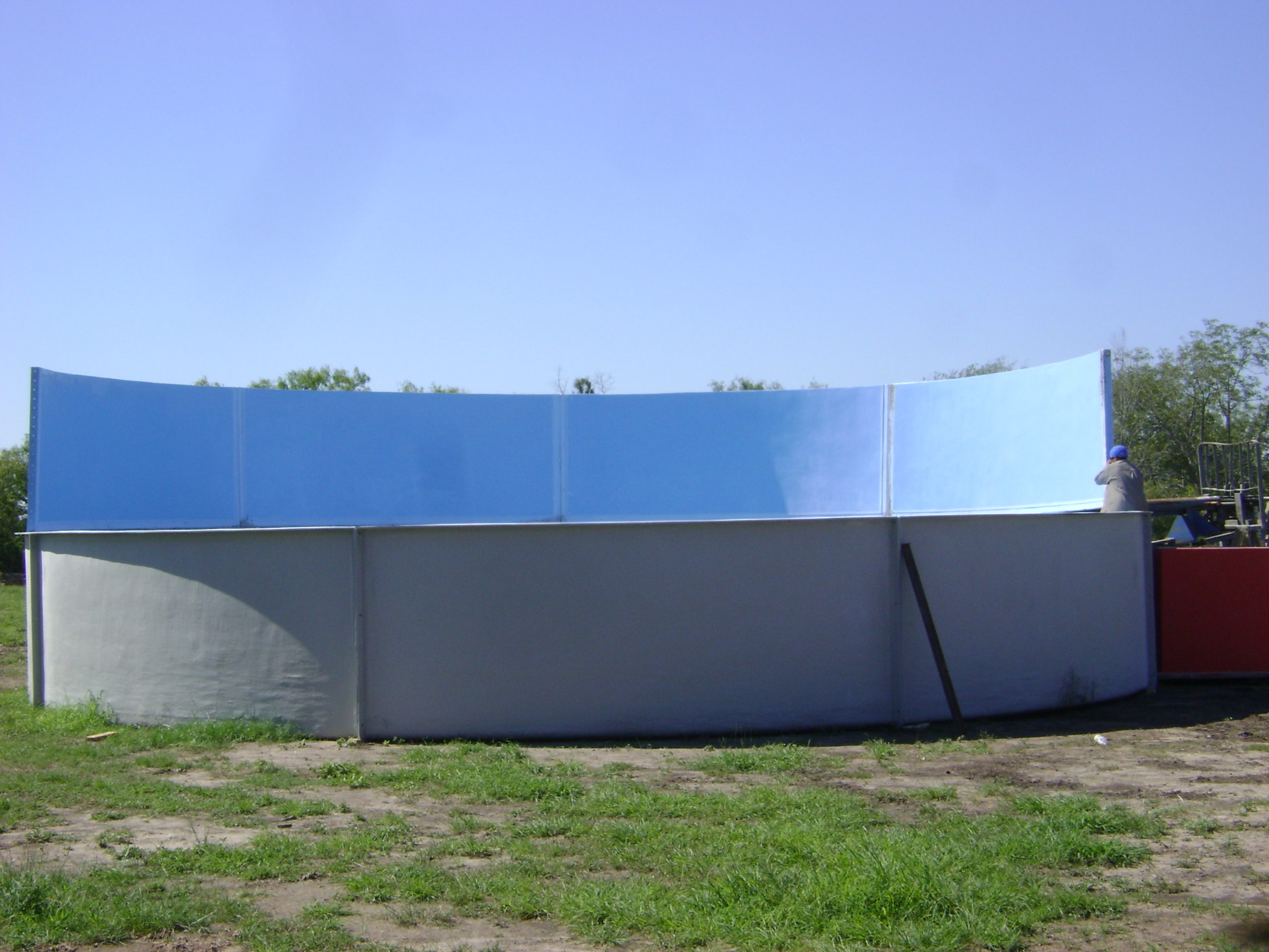 112,800 gal. Fiberglass Panel Tank - Hydro Composites, LLC