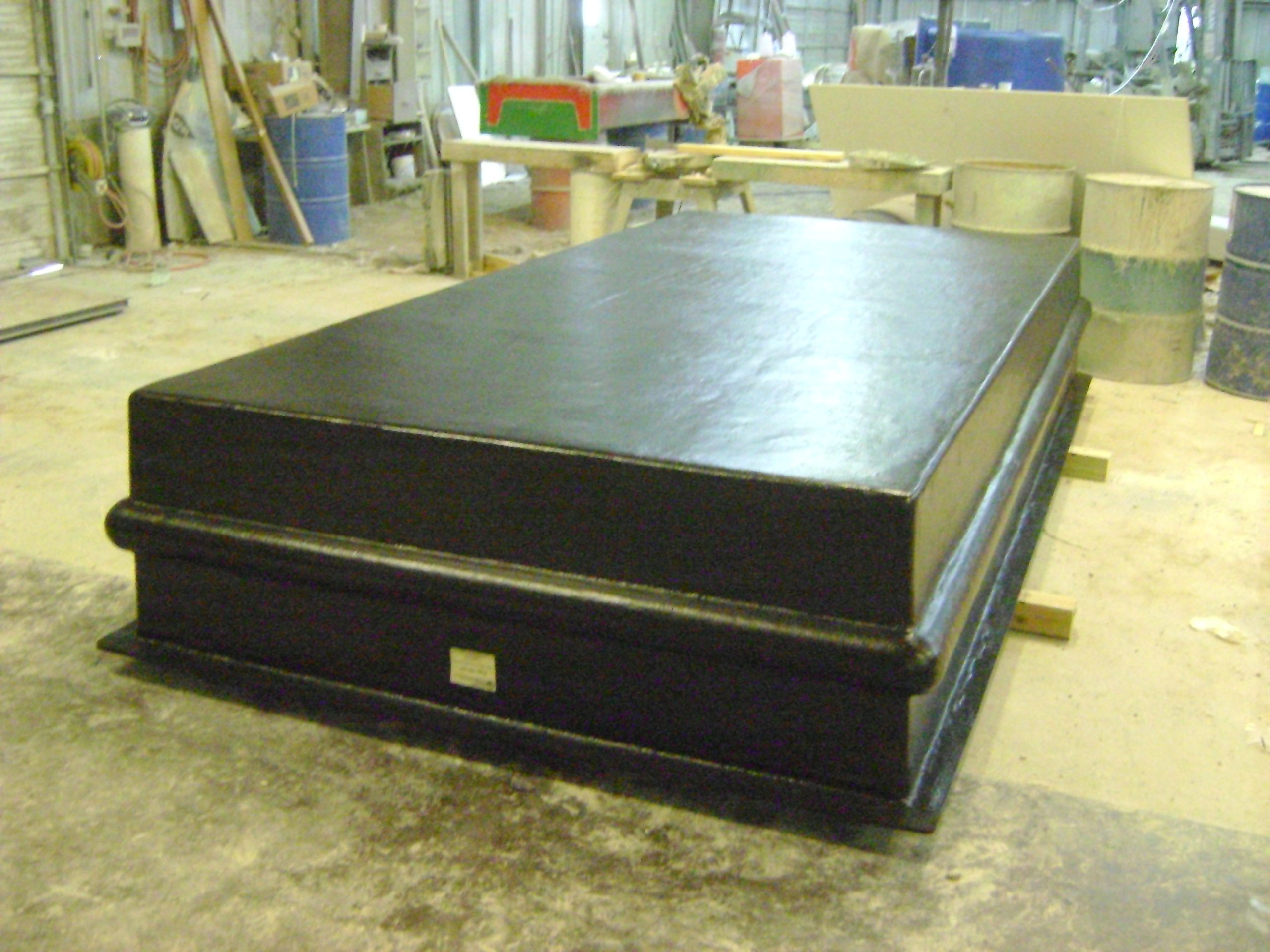 1,077 gal. Rectangular Fiberglass Tank - Hydro Composites, LLC
