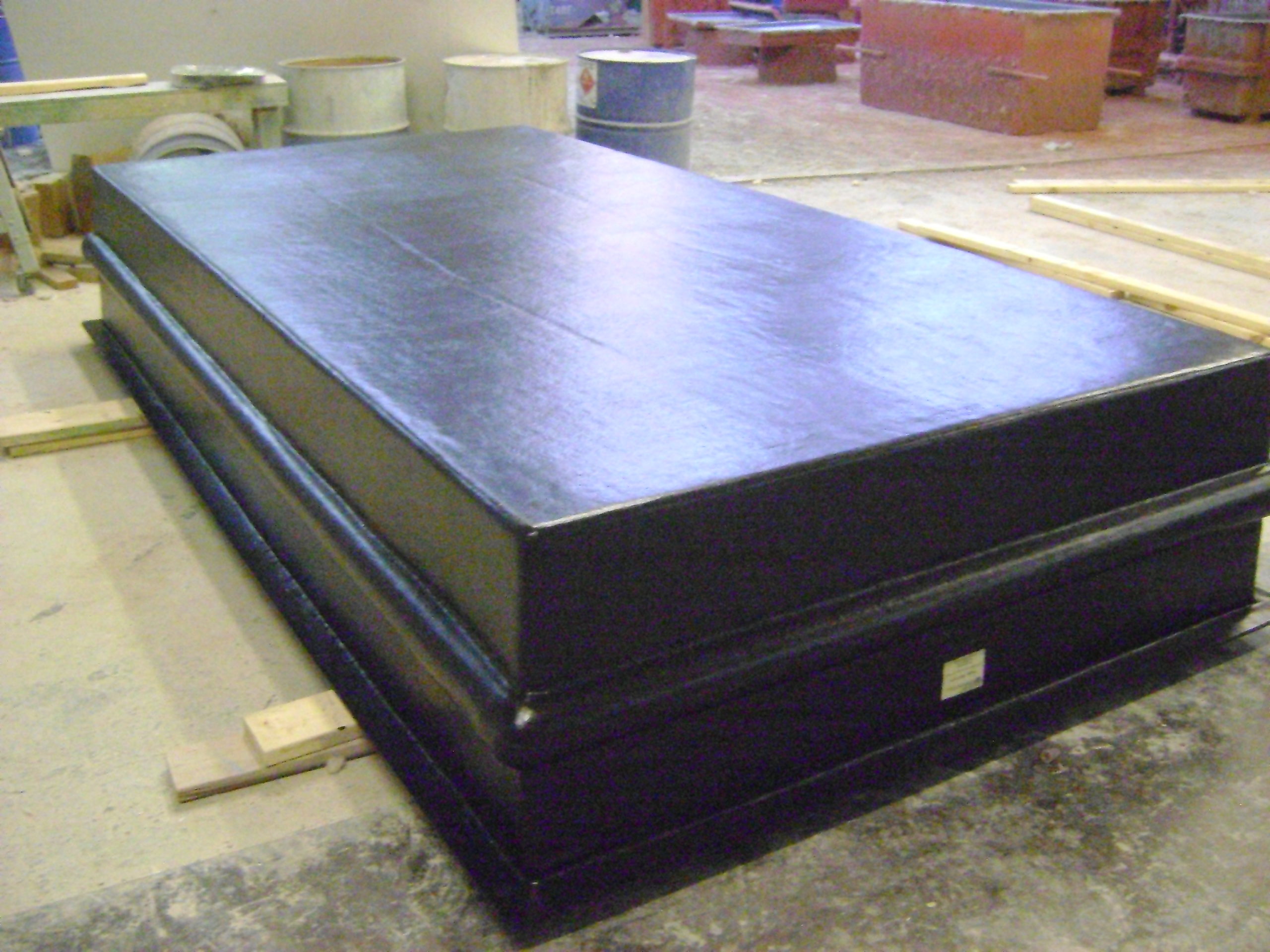 1,077 gal. Rectangular Fiberglass Tank - Hydro Composites, LLC