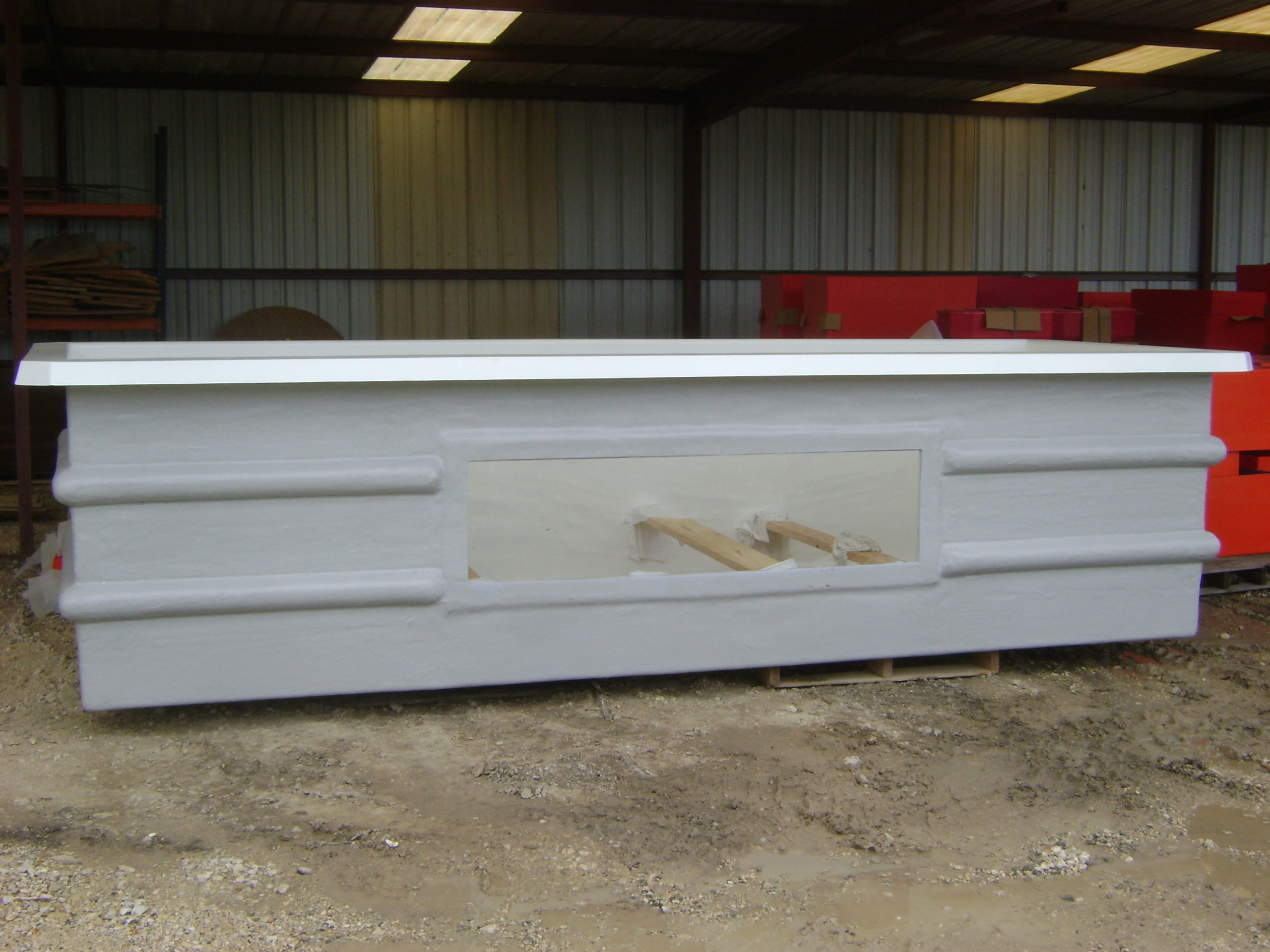 2,245 gal. Rectangular Fiberglass Tank - Hydro Composites, LLC