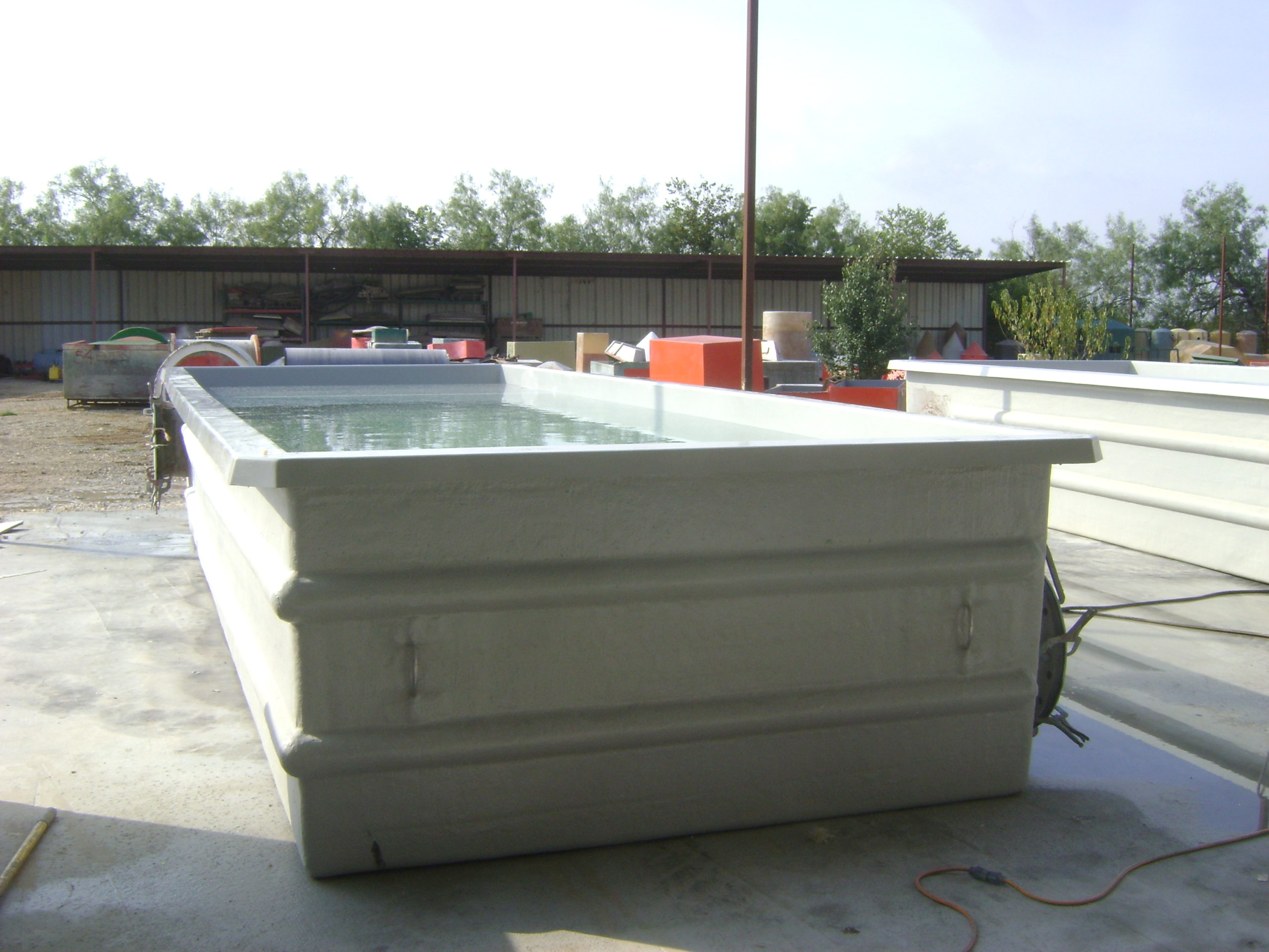 5,745 gal. Rectangular Fiberglass Tank - Hydro Composites, LLC