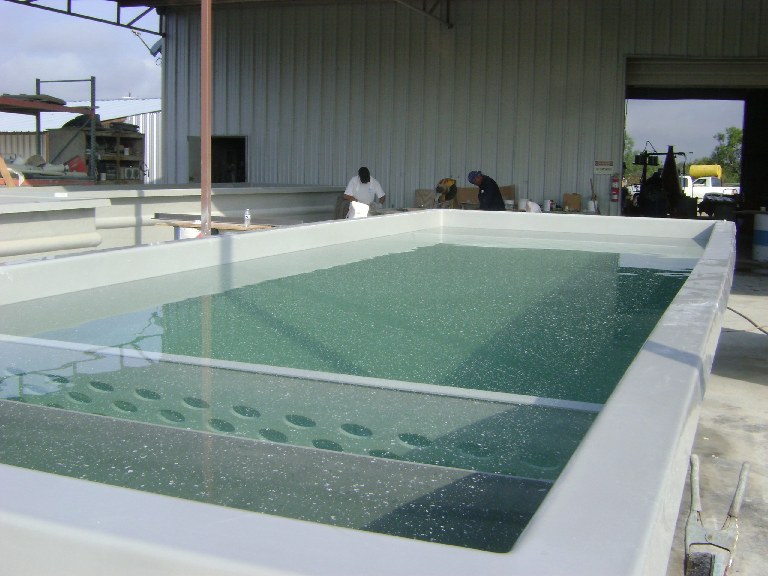 5,745 gal. Rectangular Fiberglass Tank - Hydro Composites, LLC