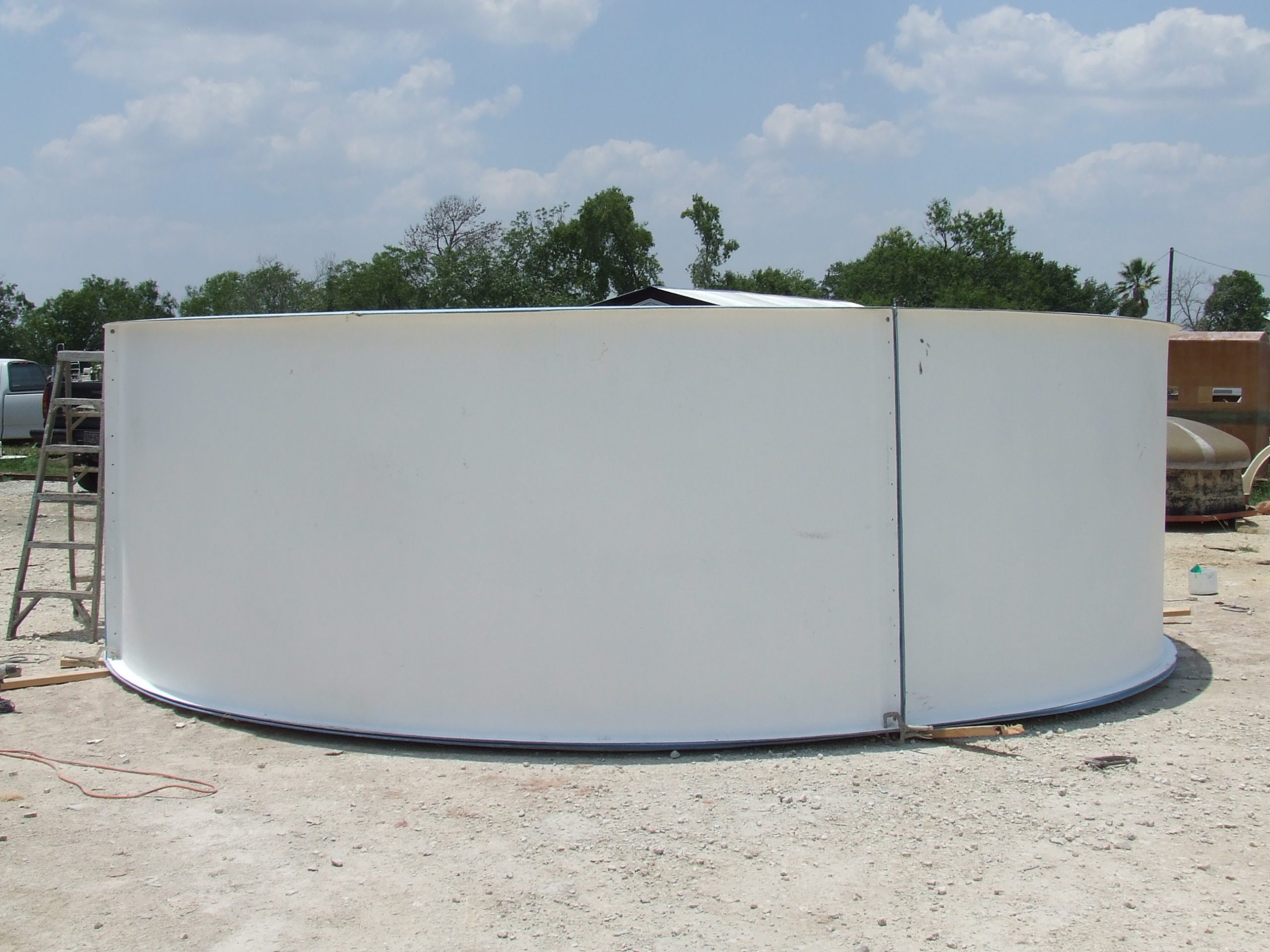 14,100 gal. Fiberglass Panel Tank - Hydro Composites, LLC