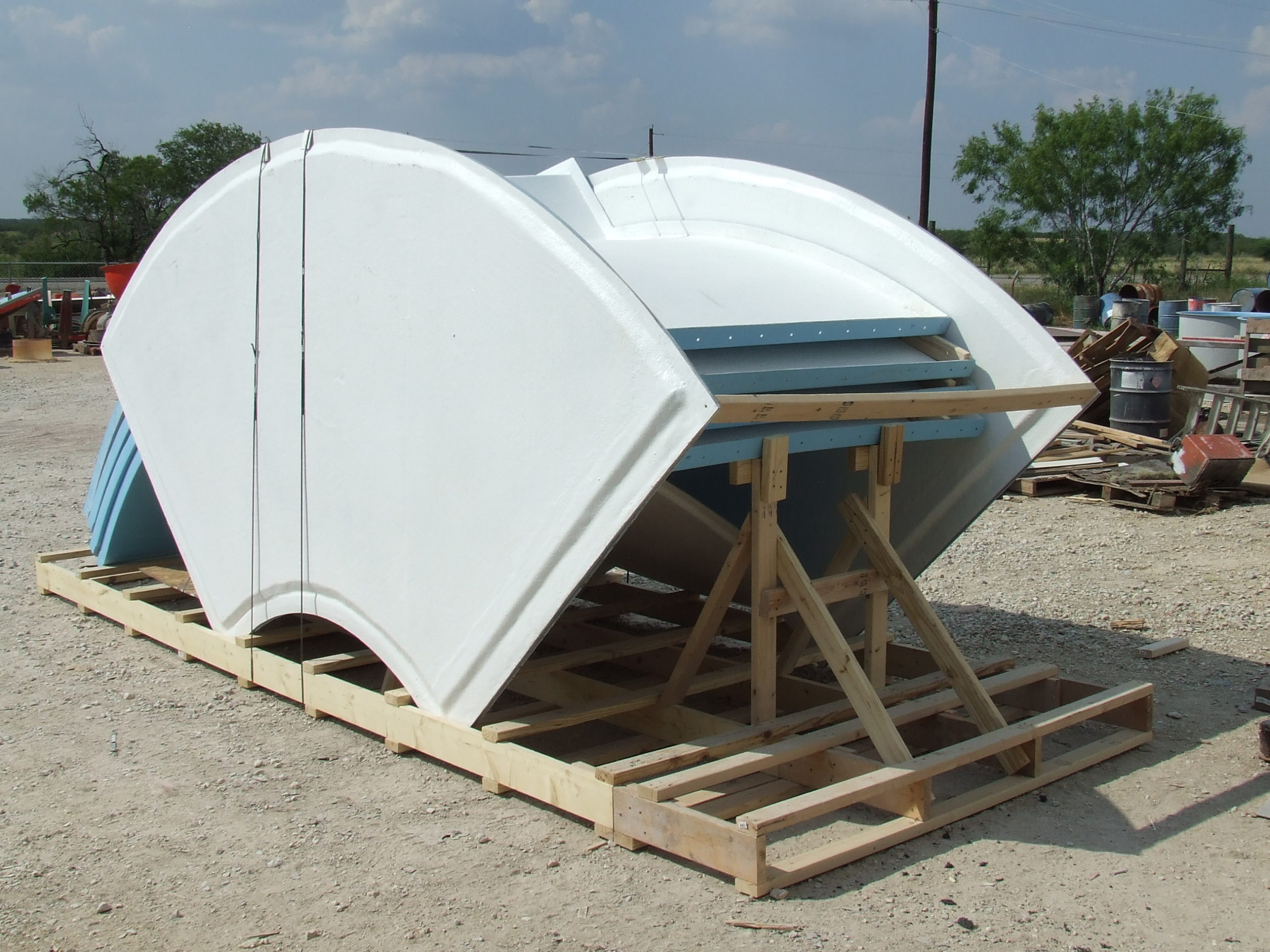 14,100 gal. Fiberglass Panel Tank - Hydro Composites, LLC