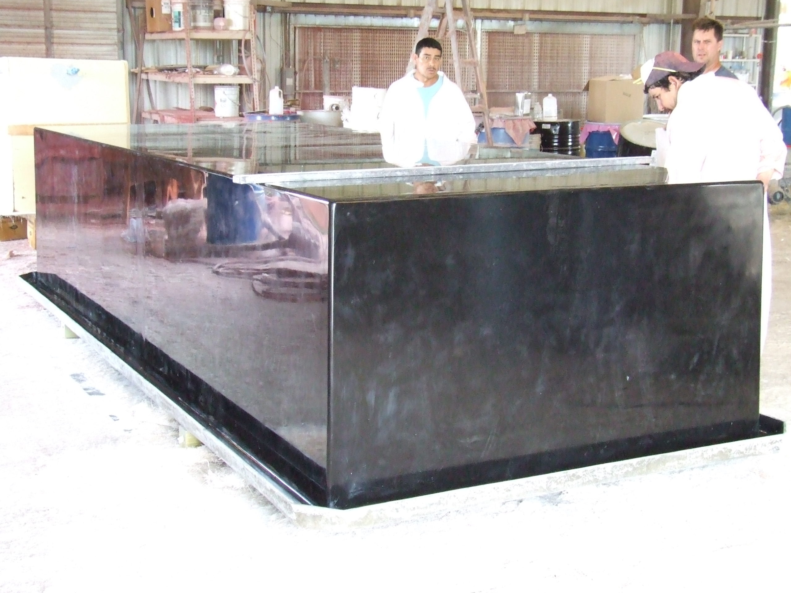 2,244 gal. Rectangular Fiberglass Tank - Hydro Composites, LLC