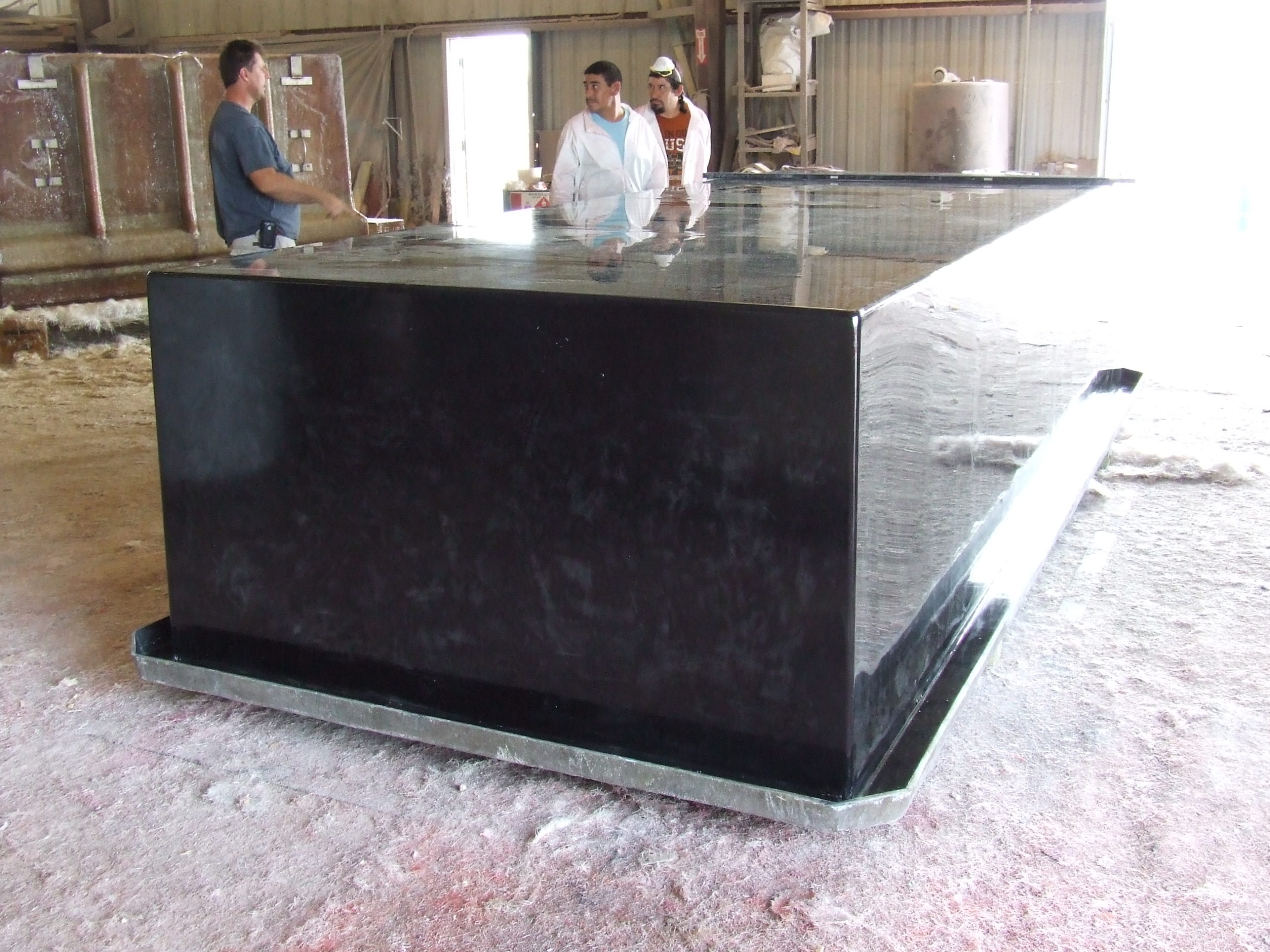 2,244 gal. Rectangular Fiberglass Tank - Hydro Composites, LLC