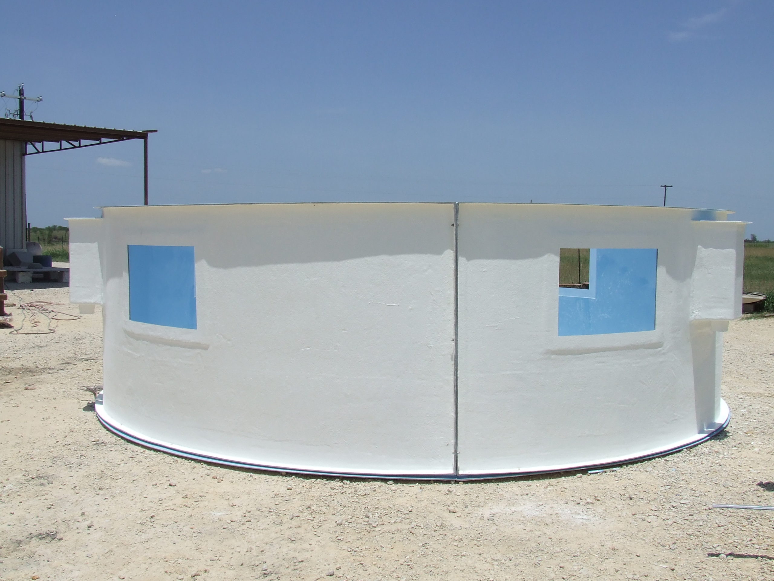 14,100 gal. Fiberglass Panel Tank - Hydro Composites, LLC