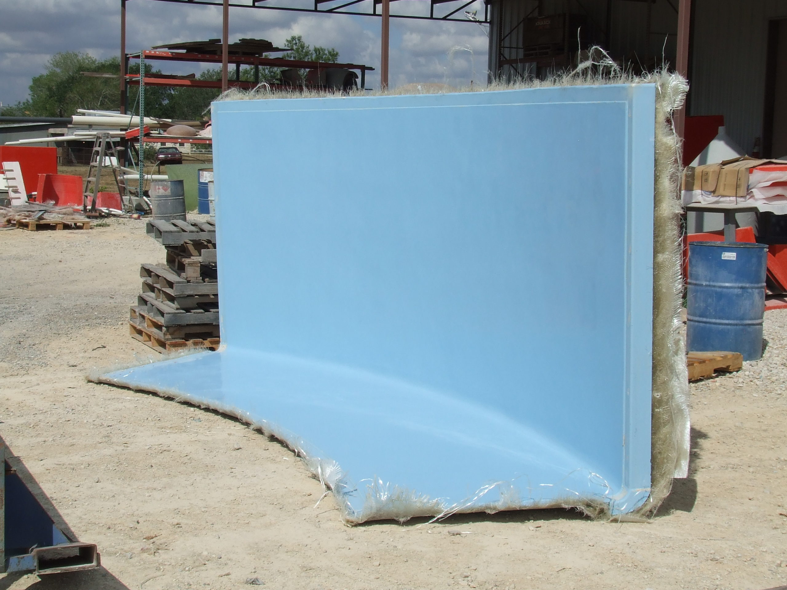 112,800 gal. Fiberglass Panel Tank - Hydro Composites, LLC