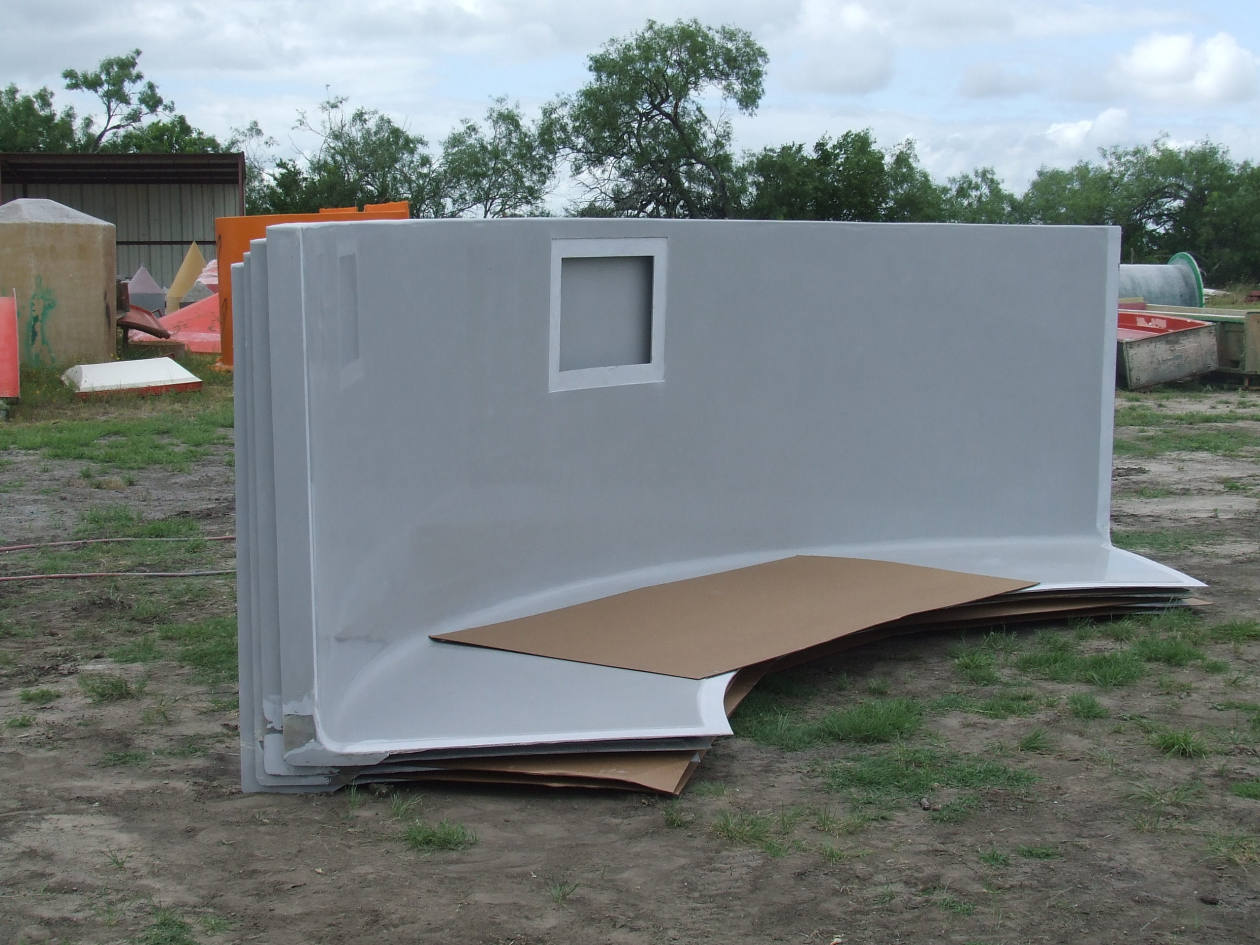 16,900 gal. Fiberglass Panel Tank - Hydro Composites, LLC