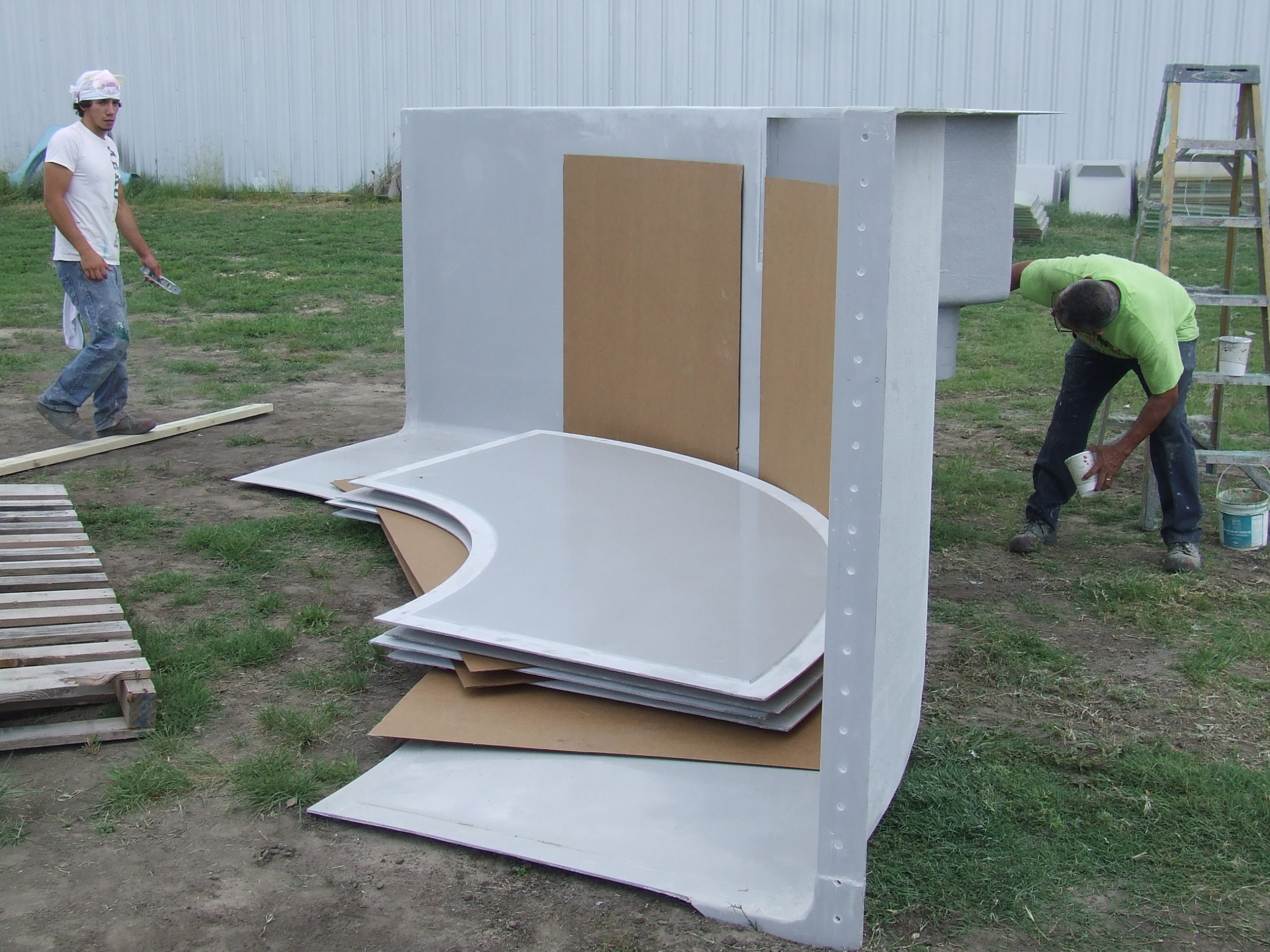 16,900 gal. Fiberglass Panel Tank - Hydro Composites, LLC