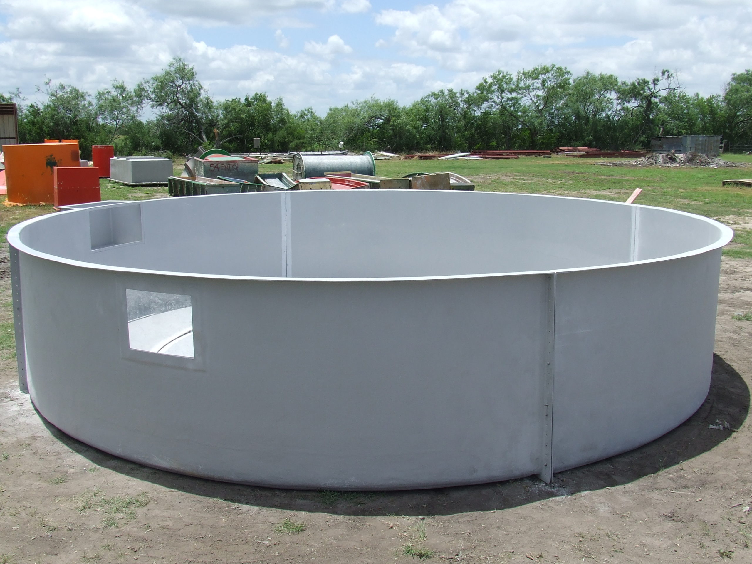 16,900 gal. Fiberglass Panel Tank - Hydro Composites, LLC