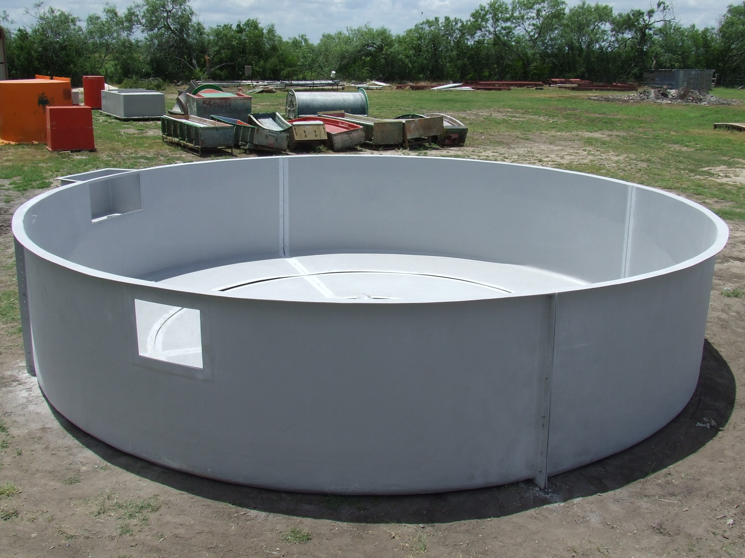 16,900 gal. Fiberglass Panel Tank - Hydro Composites, LLC