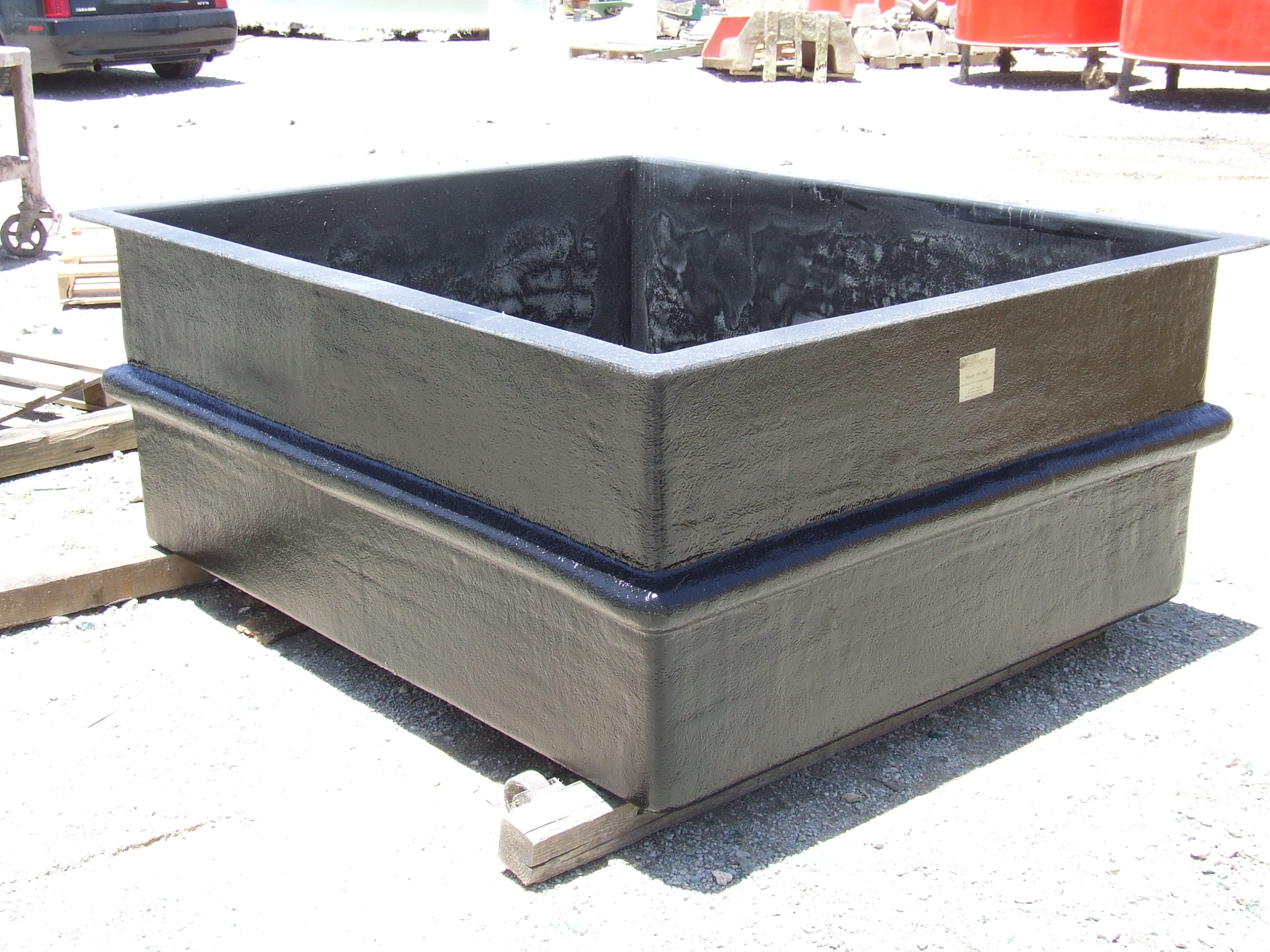 562 gal. Rectangular Fiberglass Tank - Hydro Composites, LLC