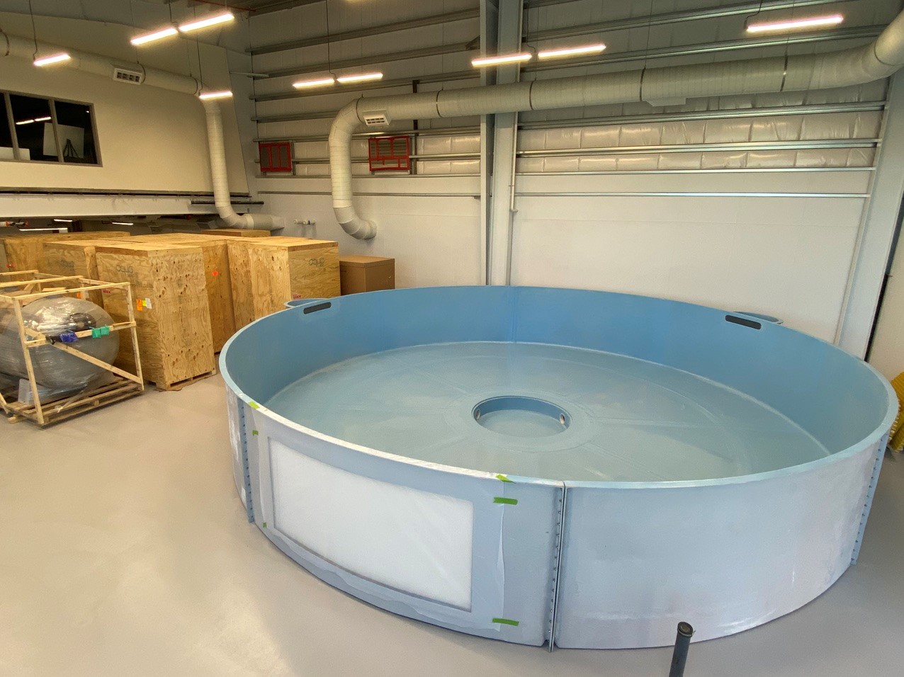 26,500 gal. Fiberglass Panel Tank - Hydro Composites, LLC