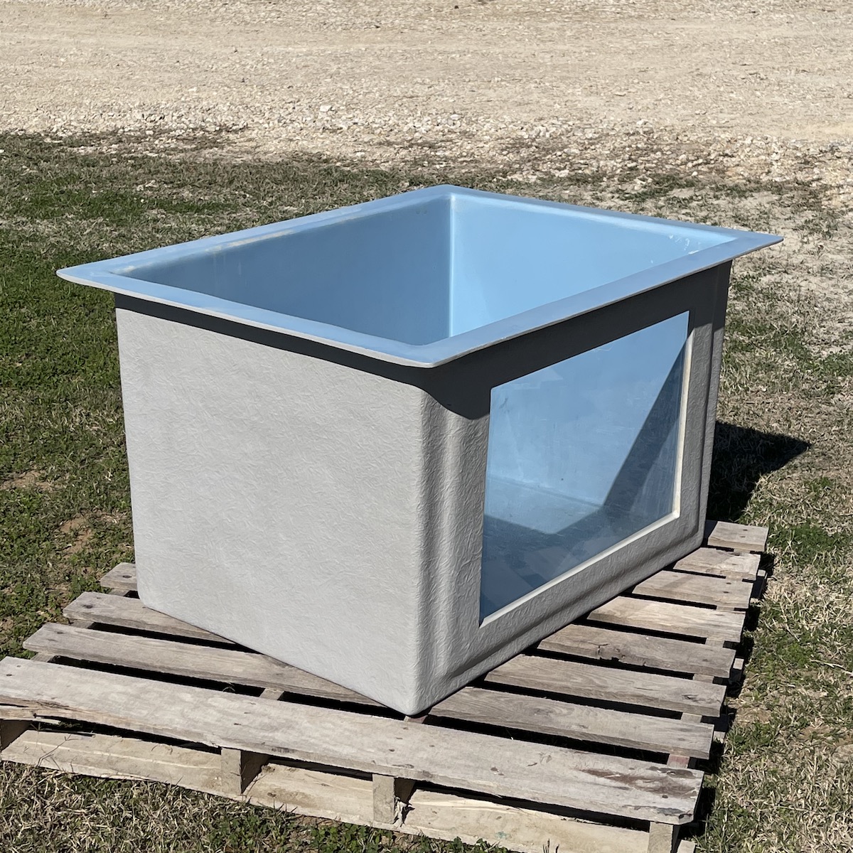 97 gal Rectangular Fiberglass Tank On Sale Now - Hydro Composites, LLC
