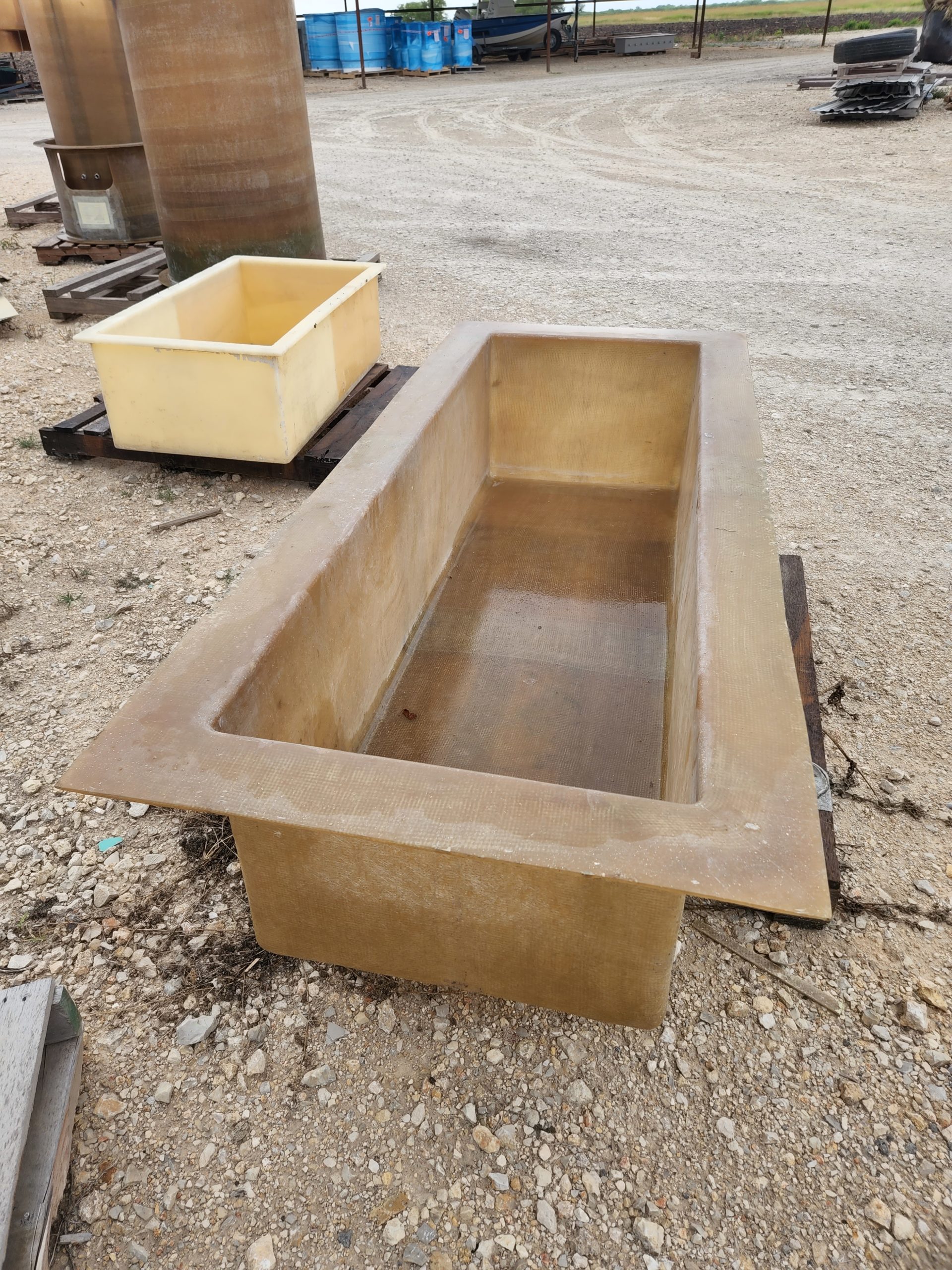 134 gal. Rectangular Fiberglass Tank On Sale - Hydro Composites, LLC