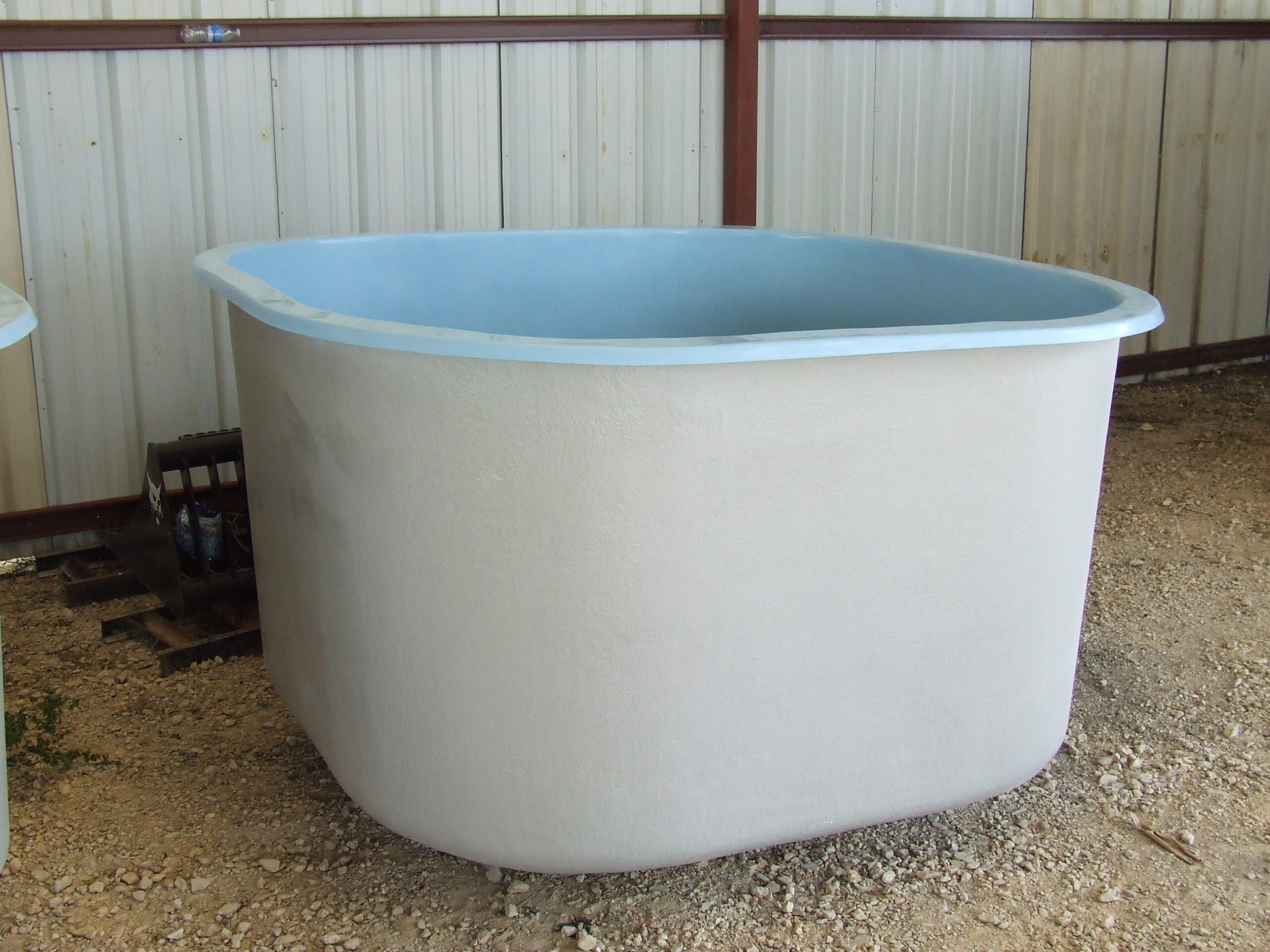 853 gal. Semi-Square Fiberglass Tank - Hydro Composites, LLC